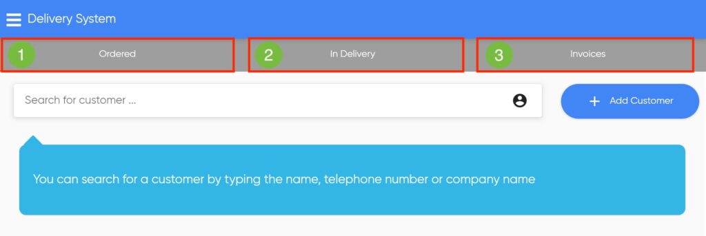 Delivery System Overview - OrdersTracker - Next Generation Pos System